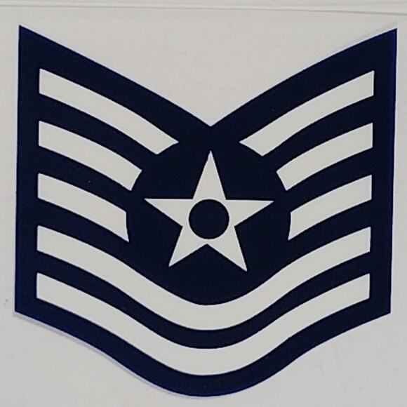 Mitchell Proffitt Co. | Design | Usaf E6 Technical Sergeant Decal 225 X ...